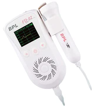 Buy Medical Technologies Fetal Battery Doppler(White) Latest Technology ...