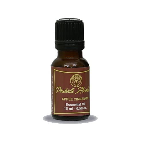 Prakriti Absolute Apple cinnamon Essential Oil For Hair and Skin -15 ML ...