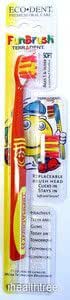 Amazon.com: Funbrush Terradent Toothbrush w/Refill 3pc from Ecodent ...