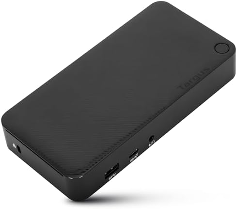 Amazon.com: Targus Dual Monitor Universal USB-C DV4K DP Docking Station ...