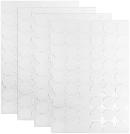 216 Pieces Round Screw Cover Stickers, Furniture Protection Stickers ...