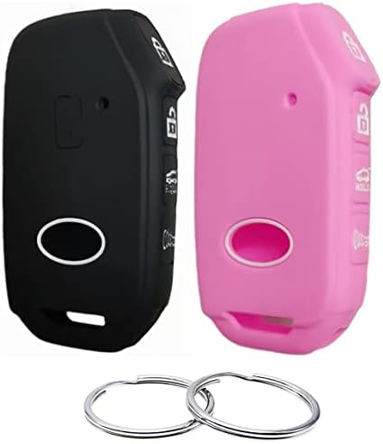 Amazon.com: REPROTECTING ABS Plastic Rubber Key Fob Cover Compatible ...