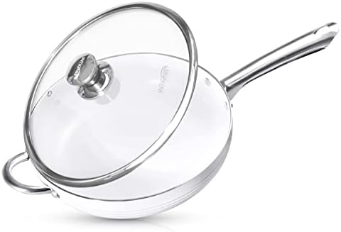Prestige Earth Pan Ceramic Non Stick Frying Pan with Lid 28cm - Non ...