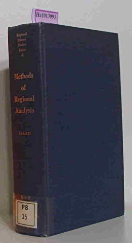 Methods of Regional Analysis: an Introduction to Regional Science ...