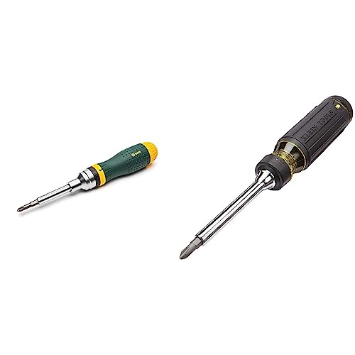 SATA 19-in-1 Multipurpose Ratcheting Screwdriver Set with 8 Double ...