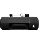 Amazon.com: Cheriezing Tailgate Handle w/Rear Camera Hole Key Hole ...