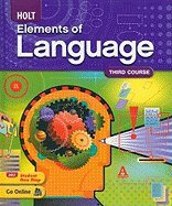 Holt Elements of Language, Third Course [HC,2009]: unknown author ...