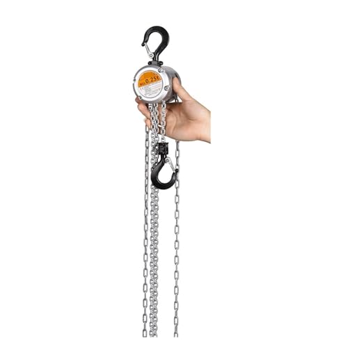 Manual Hand Winch, Mini Hand Chain Hoist Hook Mount 0.25/0.5 Ton ...