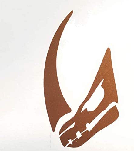 Amazon.com: Mando Logo Mudhorn Mud horn signet vinyl decal sticker in ...