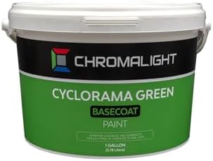 ChromaKey Green Paint for HD Video with 8K Primer 1 Gallon Green Screen ...