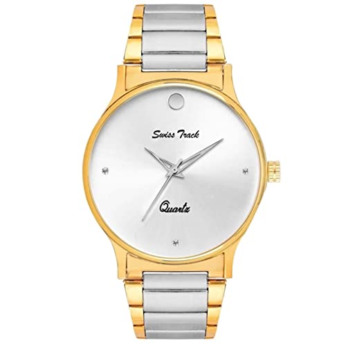 Buy swiss track Analog Chain Strap Watch for Gift Couple (STT-136) Pack ...