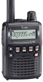 Icom R6 Ultra Compact Wideband AM/FM/WFM Handheld Scanning Receiver ...