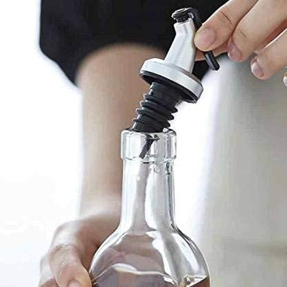 Sprygone Oil Bottle Cap Dispenser Nozzle Stopper Pourer Leak Proof Oil ...