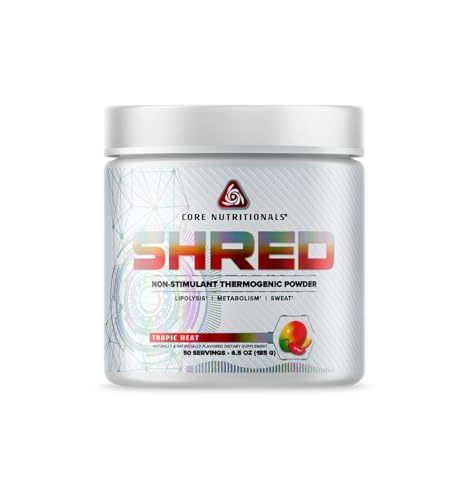 Core Nutritionals Platinum Shred Non-Stimulant, Fat Burning ...