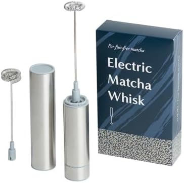 Amazon.com: Elementi Matcha Whisk & Frother Set - Powerful Electric ...