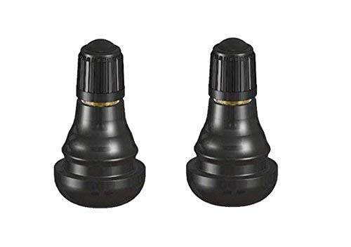 Rubber Tire Valve 100 Pieces Tubeless Tire valves Stem TR 412 (Rubber ...