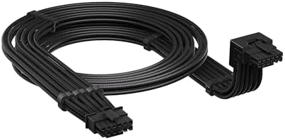 Corsair 90° 12V-2x6 GPU Power Cable – For NVIDIA GeForce RTX Graphics ...