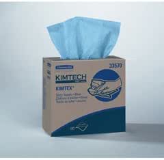 Amazon.com: Kimtech Kimtex Wipers, Pop-Up Box, 8 4/5 X 16 4/5, Blue ...