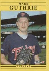 Amazon.com: 1991 Fleer Baseball Card #612 Mark Guthrie Mint ...