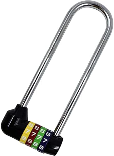 4 Digit Combination Padlock, Sturdy and Secure - 12.5cm/5 inch Long ...