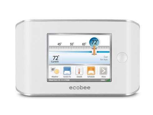 Ecobee EB-EMSSI-01 Ecobee 2 Heat 2 Cool Digital WiFi Programmable ...