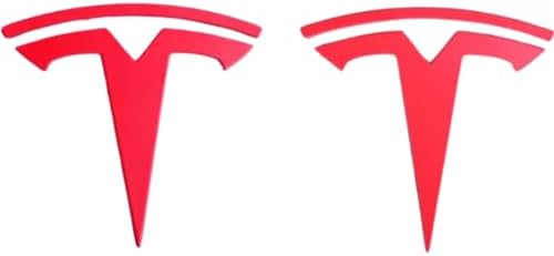 Amazon.com: Model 3 Badge Emblem - Front Hood and Rear Trunk ...