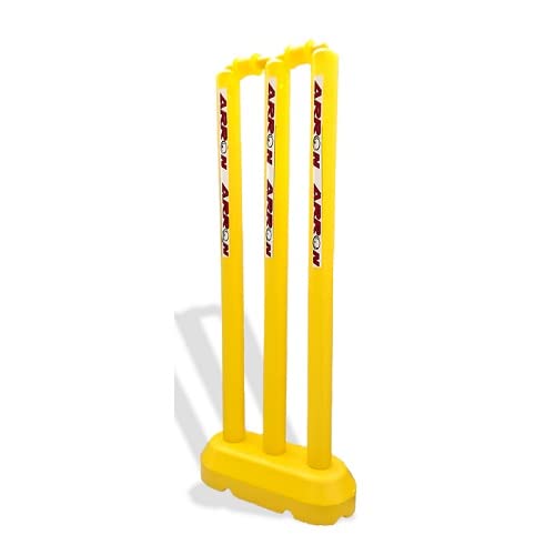 Buy ARRON Hard Plastic Wicket Set for 4-8 Years Juniors 24 Inches ...