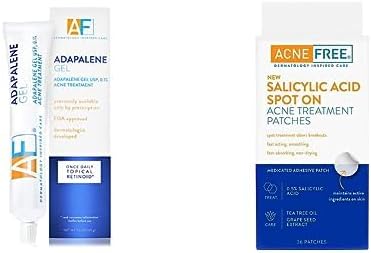 Amazon.com: AcneFree Adapalene Gel 0.1%, Once-Daily Topical Retinoid ...
