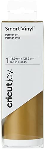 Cricut Smart Vinyl Matte Metallic – Permanent (0.9 m), Silver : Amazon ...