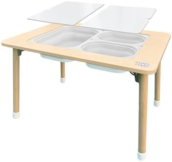 Amazon.com: 7 Days of Play Sensory Play Activity Table with Foldable ...