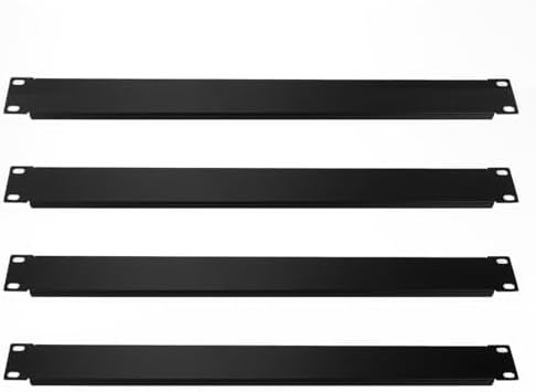 Amazon.com: SNDLINK 1U 4Pack Blank Panel - Metal Rack Mount Filler ...
