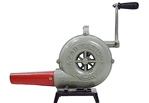Azad Factory Model No. 14 Aluminium Hand Crank Manual Blower : Amazon ...