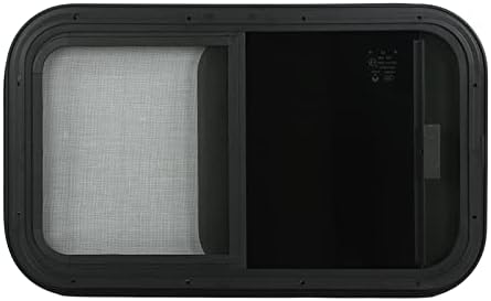 RV Window, 25in W X 15in H Teardrop Horizontal Sliding Camper Window ...