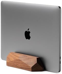 Amazon.com: Oakywood Dual Laptop Dock, Vertical Laptop Stand Wood ...