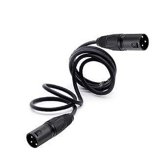 Amazon.com: CHAOSEE Audio Extension Cord XLR Cable 3 Pin Male to Male ...