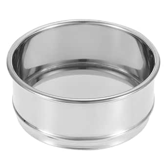 PATIKIL 140 Mesh Lab Sieve, 4" Diameter Test Sieve 304 Stainless Steel ...