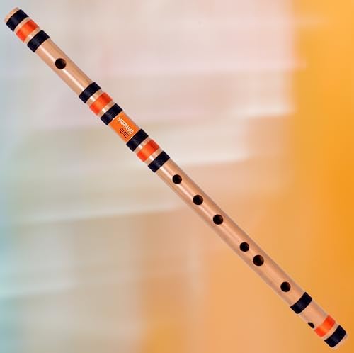 Foxit Professional Flutes C Sharp Medium Right Hand Bansuri Size 18.5 ...