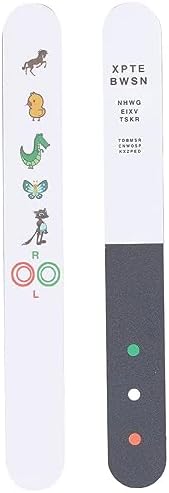 Amazon.com: Dioche Children Vision Optometry Test Card, Waterproof ...