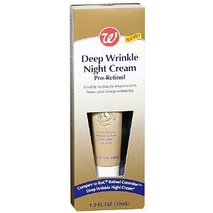 Amazon.com: Walgreens Deep Wrinkle Night Cream, 1 fl oz : Beauty ...