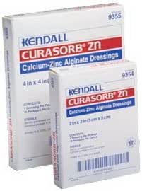 Amazon.com: Curasorb Zinc Calcium Alginate Dressing 2" x 2" : Health ...