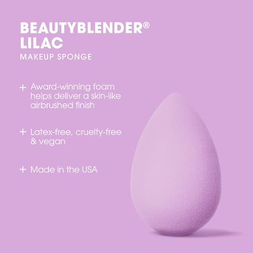 Beautyblender® | Lilac Blender Makeup Sponge | Blend Liquid Foundations ...