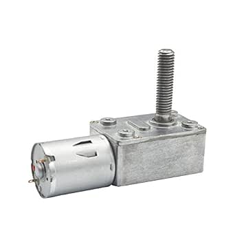 1pc Screw Shaft Gear Motor DC6V/12V24V 6RPM to 150 RPM High Torque 8mm ...
