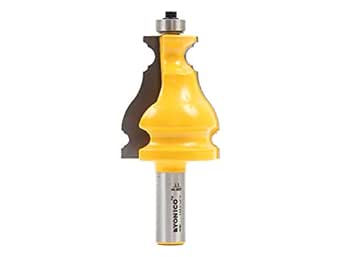 Yonico 16191 Medium Elegant Picture Frame Molding Router Bit 1/2-Inch ...