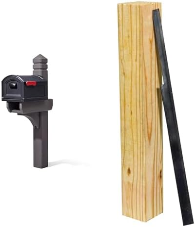 Amazon.com: Step2 Lakewood Extra Large Mailbox and Mailbox Post Kit ...