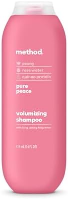 Amazon.com : Method Volumizing Shampoo, Pure Peace with Rose, Peony ...