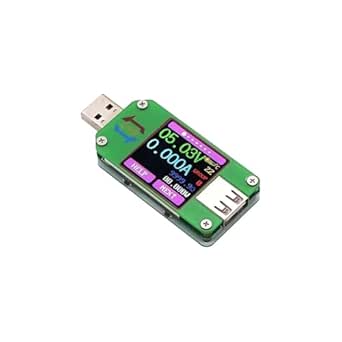 UM24C USB 2.0 Tester Color LCD Display Voltage Current Meter UM24 ...