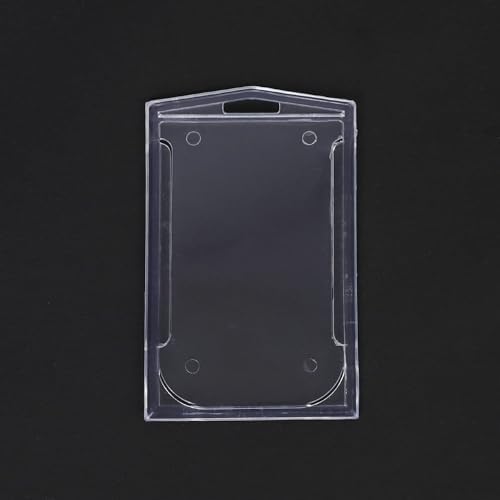 Acrylic Premium Id Card Holder Transparent Crystal Clear Badge for ...