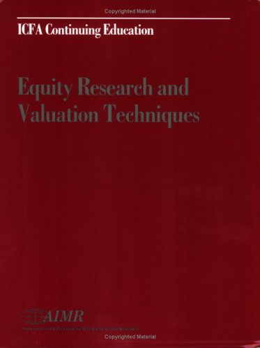 Equity Research and Valuation Techniques: B. Kemp Dolliver, Jan R ...