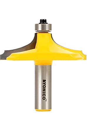 YONICO Router Bits Table Edge 2-1/2-Inch Dia. Thumbnail and Bead 1/2 ...