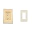 Leviton 689-W 15 Amp 1-Gang Recessed Duplex Receptacle, Residential ...